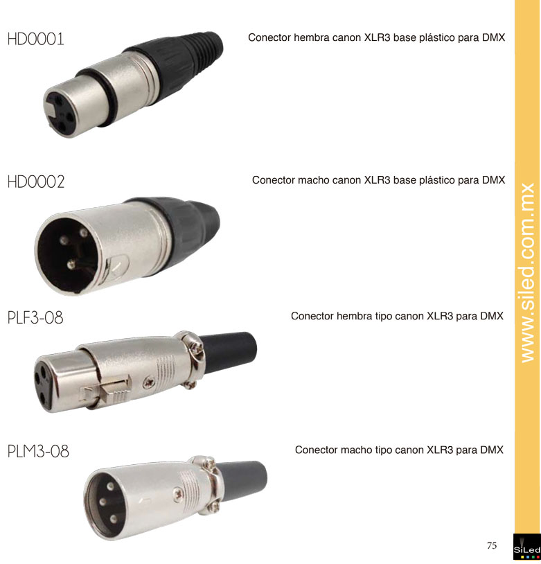 SiLED | Catalogo Conectores